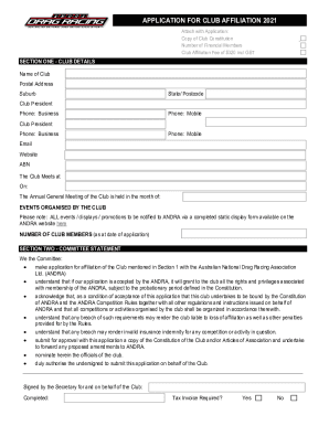 Fillable Online Sample Club Constitution and By-Laws Fax Email Print ...