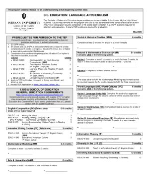 Fillable Online education indiana Transition to Teaching: Academics ...