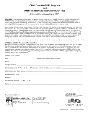 Fillable Online Child Care WAGE$ Program Fact Sheet Fax Email Print - pdfFiller