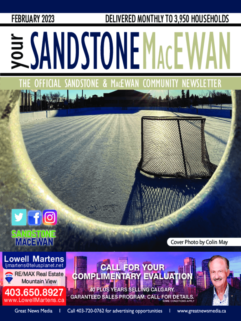 Fillable Online THE OFFICIAL SANDSTONE & MACEWAN ... - My Calgary Fax ...