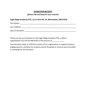 Fillable Online Tax Receipt - DAV MN Fax Email Print - pdfFiller