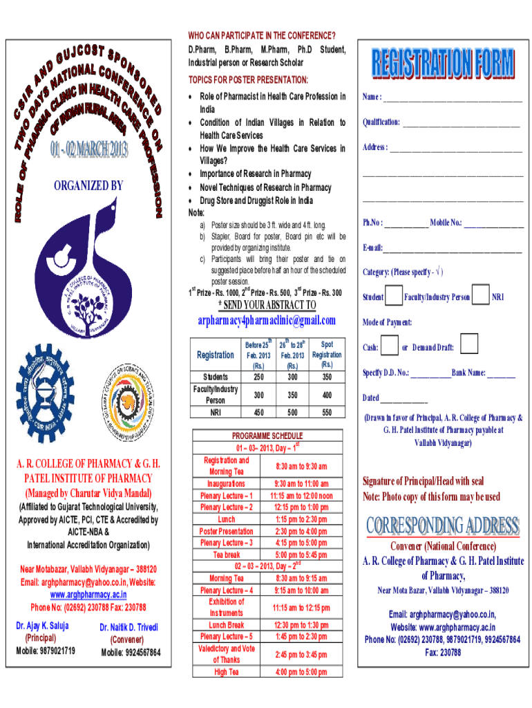 Fillable Online old gtu ac Pharmacy in the 21st century: Enhancing the impact of ... - NCBI Fax ...