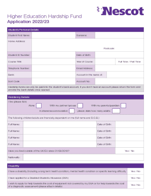 Fillable Online Financial Hardship Confirmation Form Fax Email Print ...