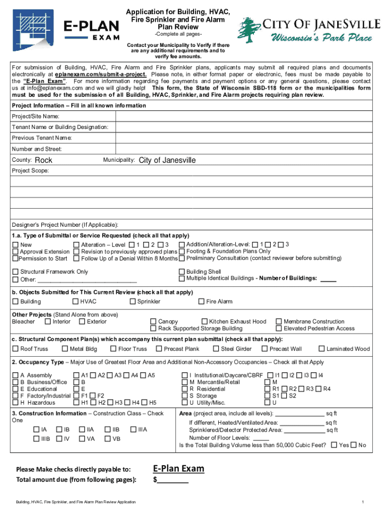 Fillable Online SBD-118 - Department of Safety and Professional ...