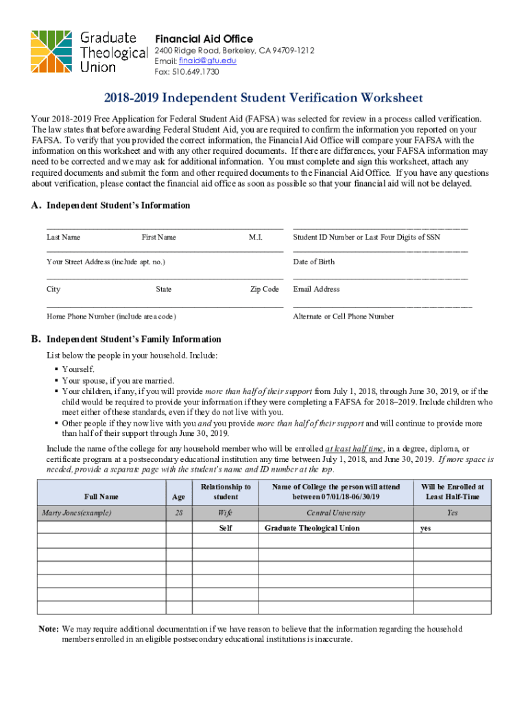 Fillable Online UC Berkeley Financial Aid - University of California ...