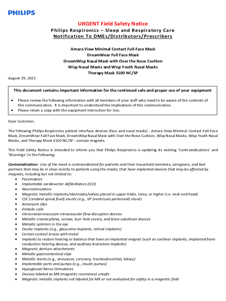 Fillable Online Amara View Minimal Contact Full Face Mask & Headgear ...