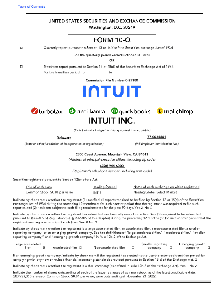 Fillable Online 10-Q Document - FY23 Q1 Fax Email Print - pdfFiller