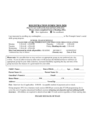 Fillable Online ACADEMY REGISTRATION FORM Fax Email Print - pdfFiller