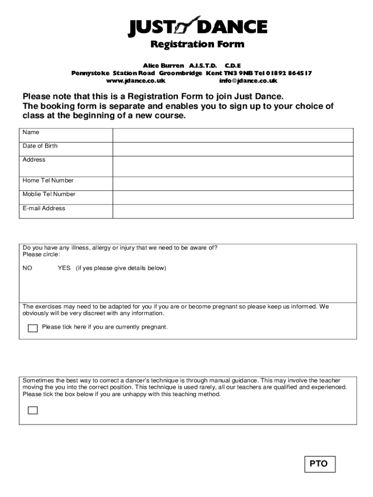 Fillable Online adult registration form Fax Email Print - pdfFiller