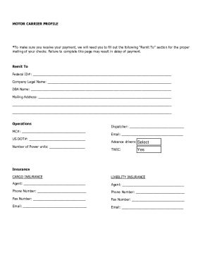 Fillable Online Broker Carrier Agreement: Definition & Sample Fax Email Print - pdfFiller