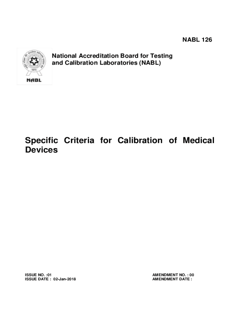 Fillable Online How to Secure NABL Accreditation for Laboratories in ...