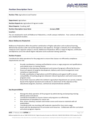 Fillable Online USDA-Farm Service Agency - Positions Chart Fax Email ...