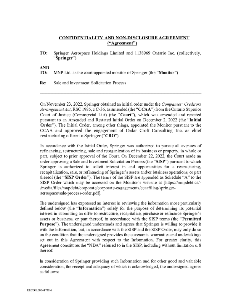 Fillable Online Springer Aerospace contributed to its own skid into ...