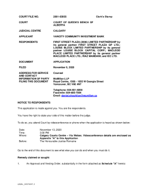 Fillable Online form-fl-50.doc - Alberta Courts Fax Email Print - pdfFiller