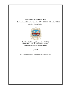 Fillable Online EOI Application for Total Service Provider (TSP) for ...