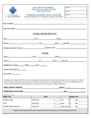 Fillable Online Building Complaint Form - the City of Racine Fax Email ...