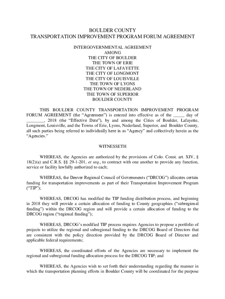 Fillable Online Boulder County Transportation Improvement Program Forum ... Fax Email Print ...