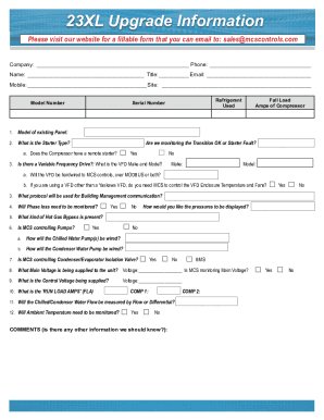 Fillable Online York YT Upgrade Brochure-12.pdf - Micro Control Systems Fax Email Print - pdfFiller