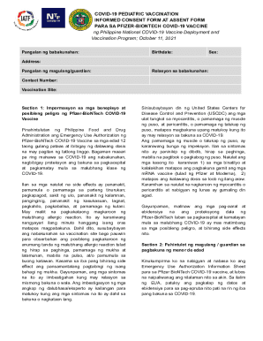 Fillable Online Informed-Consent-Form Pfizer Filipino - COVID-19 ...