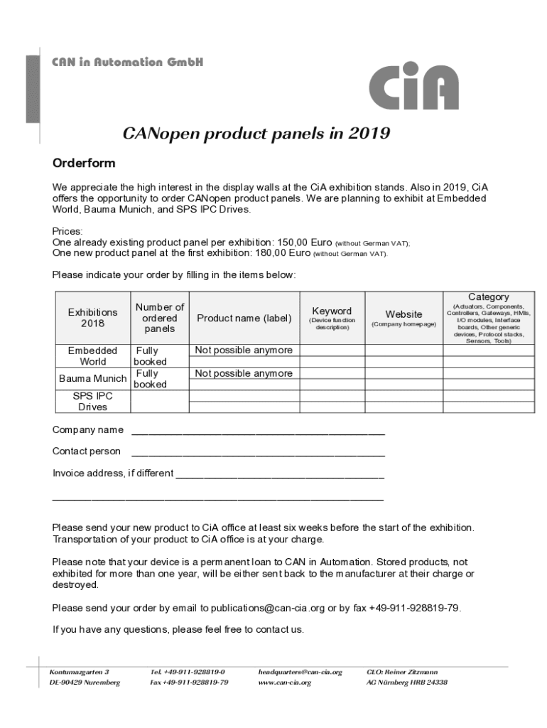 Fillable Online History and trends: CAN in elevators - CAN-Newsletter ...