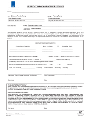Fillable Online Dependent Child Care Adjustment Form 2021-2022 Fax Email Print - pdfFiller