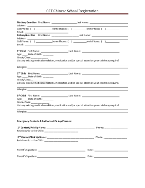 Fillable Online holley central school new student registration form ...