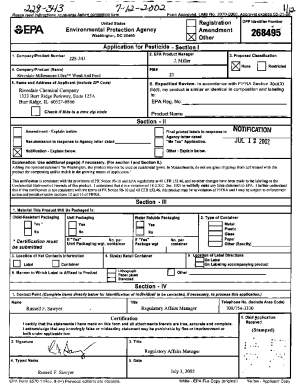 Fillable Online U.S. EPA, Pesticide Product Label, MILLENNIUM ULTRA ...