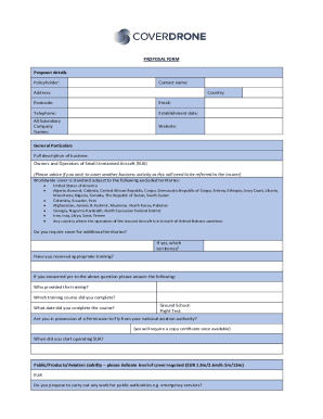 Fillable Online UAV Risk Register Fax Email Print - pdfFiller
