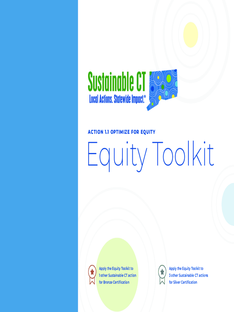 Fillable Online Equity Toolkit - Sustainable CT Fax Email Print - pdfFiller