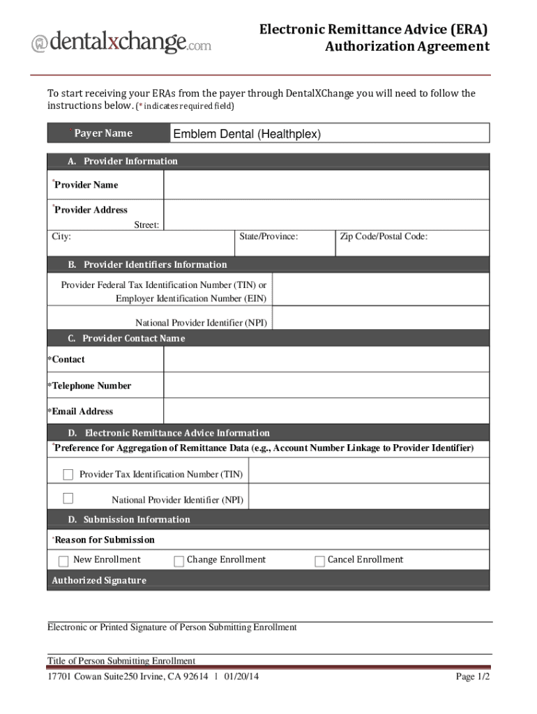 Fillable Online Working With the 835 Remittance Advice - Indian Health ...