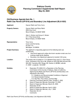 Fillable Online Siskiyou County - California Department of Conservation ...