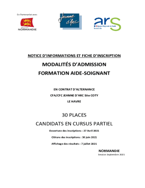 Remplissable En Ligne Diplme d'Etat d'aide-soignant - CFA - CFC Lyce ...
