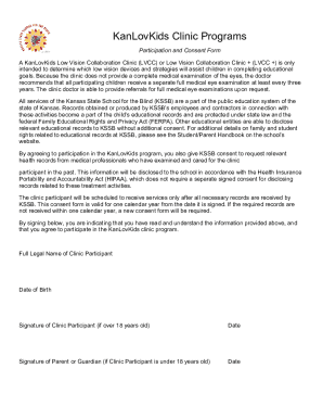 Fillable Online LVCC+ Consultation Program Consent Form Fax Email Print - pdfFiller