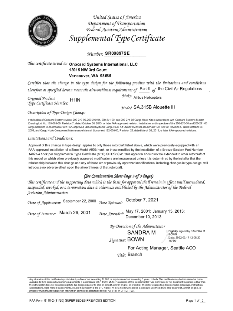 Fillable Online STC # - Onboard Systems Fax Email Print - pdfFiller