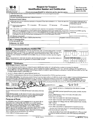 Fillable Online W9 Form - IN.gov Fax Email Print - pdfFiller