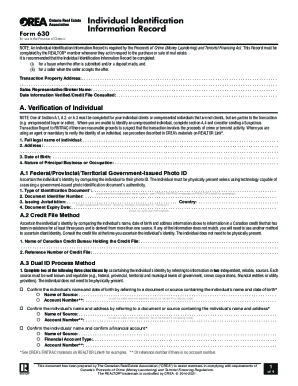 Fillable Online crm agentlocator FINTRAC Individual Identification ...