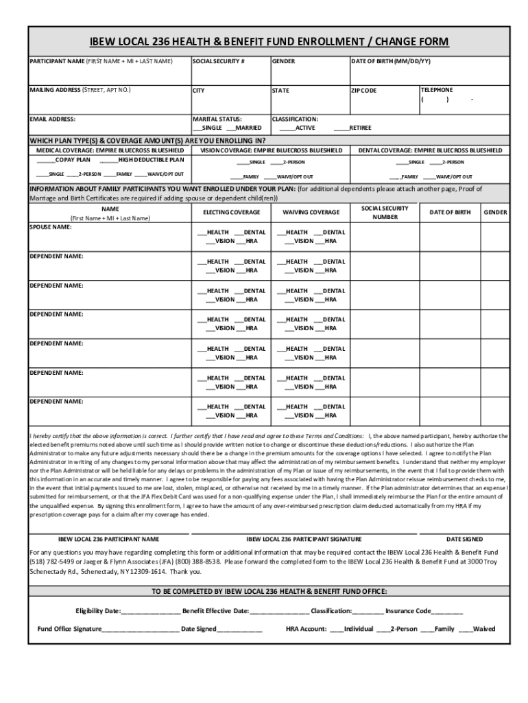 Fillable Online How does your benefits package stack up? - IBEW Local ...