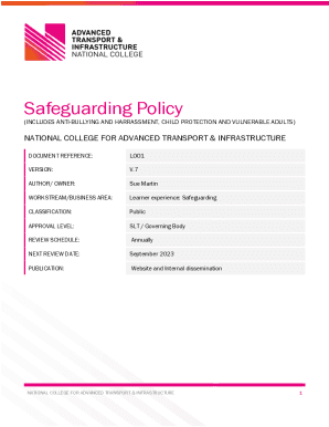 Fillable Online Itchen Sixth Form College Safeguarding Fax Email Print ...