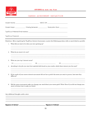 Fillable Online Student Information & Services - MDCC Fax Email Print - pdfFiller