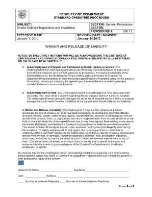 Fillable Online 200.12 Smoke Detector Installation and Inspections Fax ...