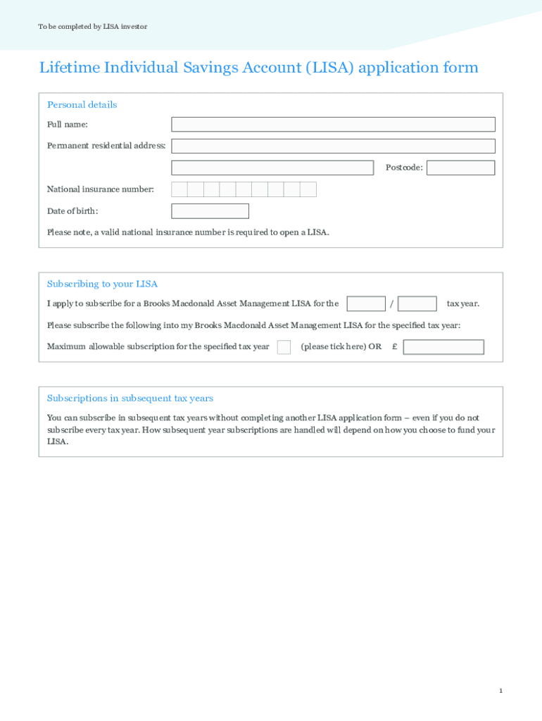 Fillable Online Lifetime Isas: should you get one? - Which? - Which? Advice Fax Email Print ...