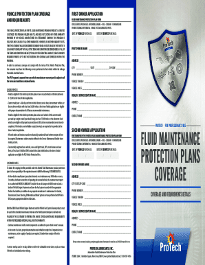 Fillable Online Vehicle Protection Plan - Lakeland - Regal Automotive ...