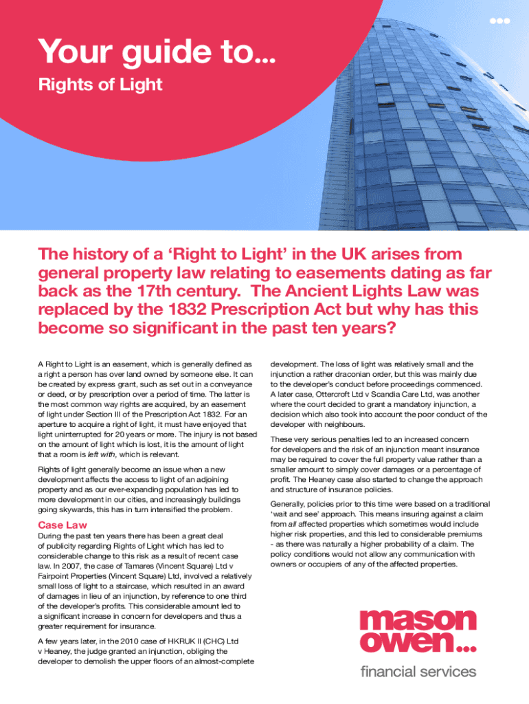 Fillable Online Rights to light in the USA - Designing Buildings Wiki ...