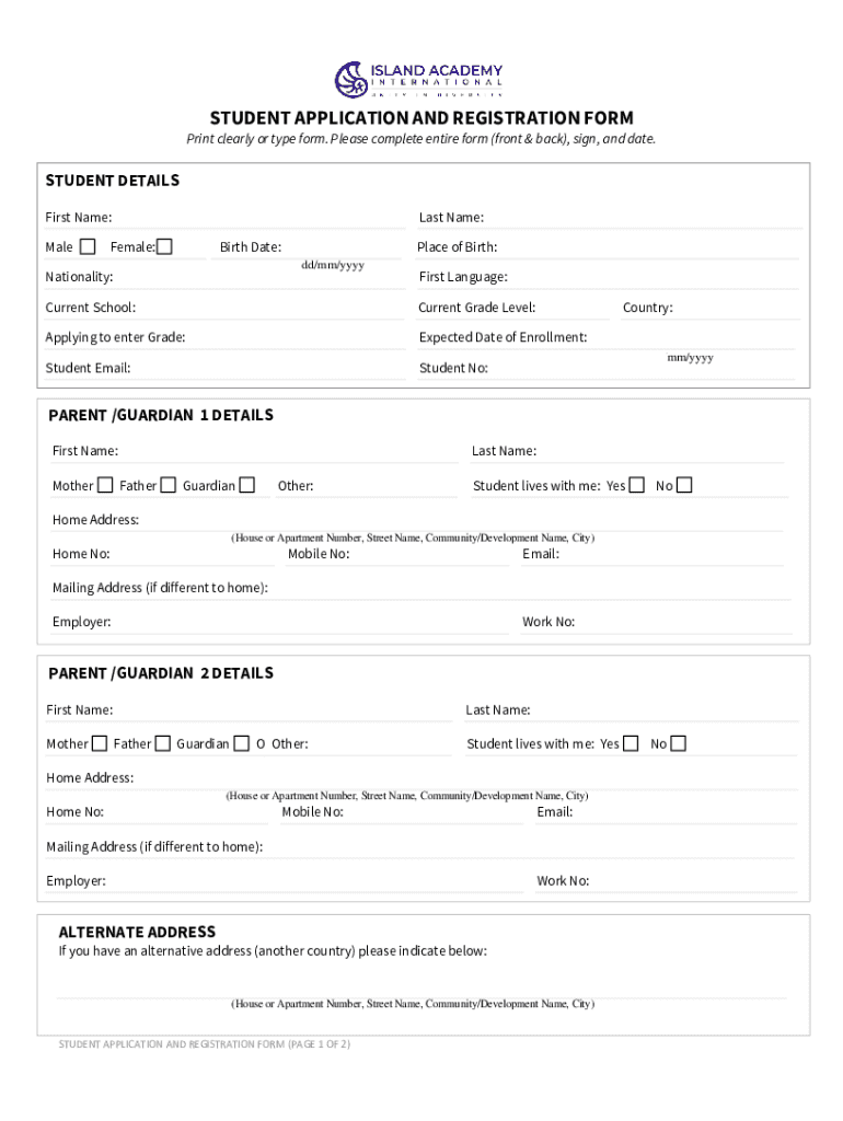 Fillable Online Advising and Registration Form Fax Email Print - pdfFiller