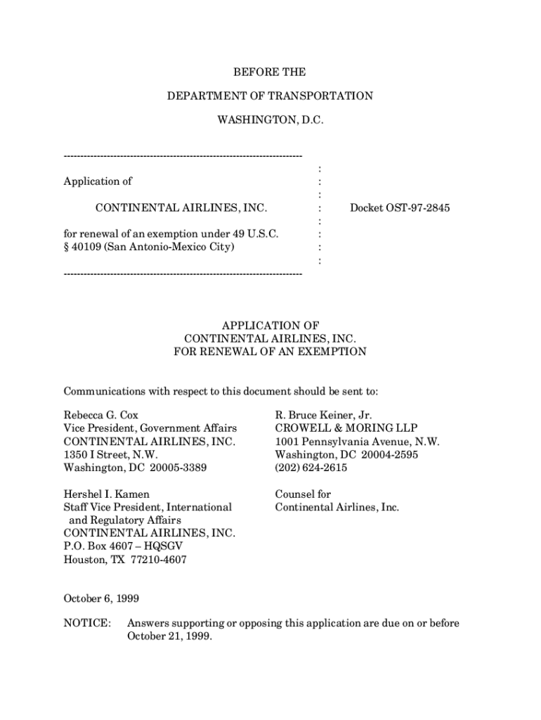 Fillable Online 1405. Special Aircraft Jurisdiction of the United ...