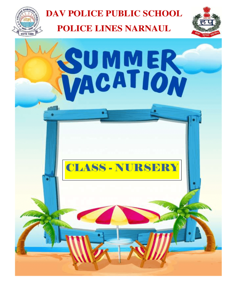 Fillable Online CLASS - NURSERY Fax Email Print - pdfFiller