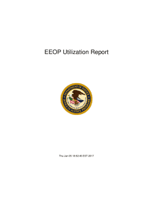Fillable Online EEOP Utilization Report - Personnel Services Fax Email ...