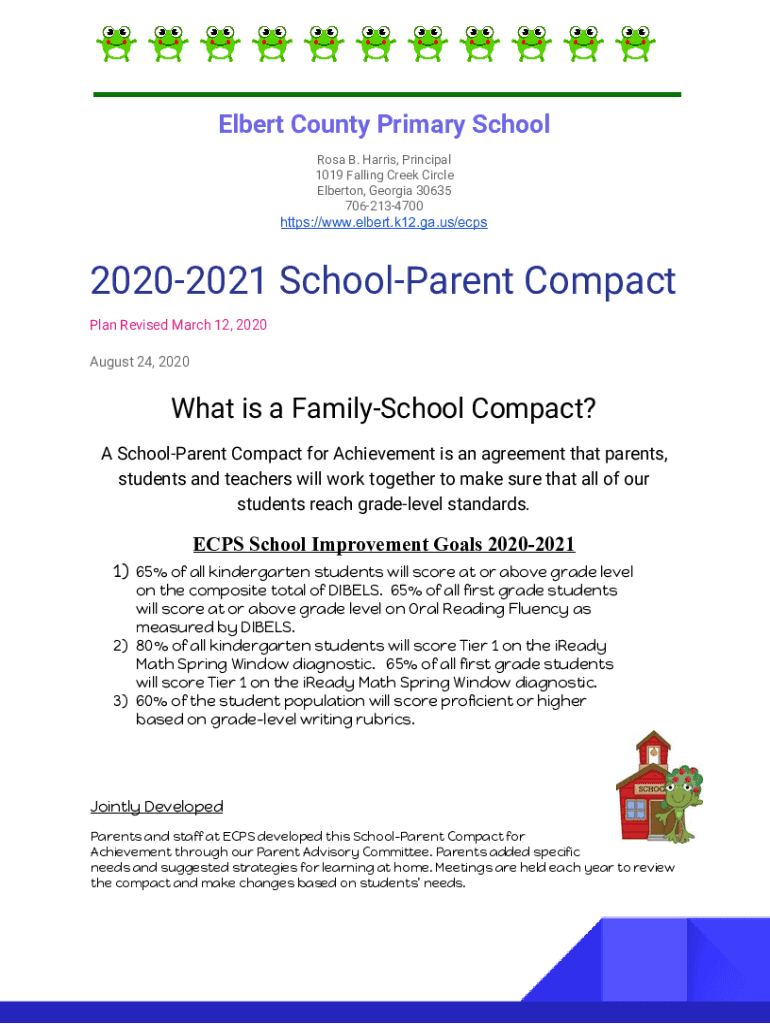 Fillable Online Profile - Elbert County Primary School Fax Email Print - pdfFiller