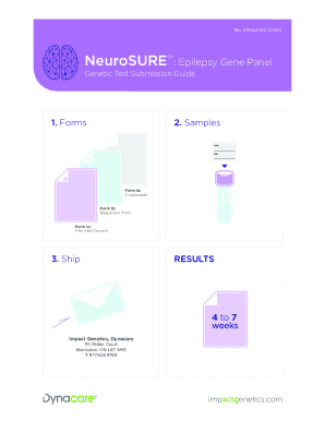 Fillable Online Form 1b: NeuroSURESM: Epilepsy Gene Panel Test ...