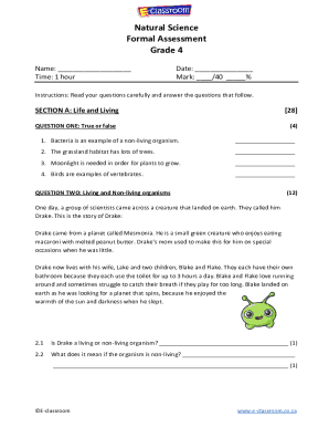 Fillable Online FREE! - Natural Science Grade 5 Term 2 - Lesson Plan - Metals Fax Email Print ...